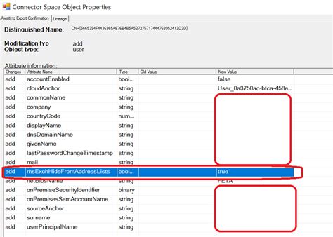 Msexchhidefromaddresslist Removed During Dirsync Upgrade Sam S Corner