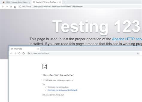 Lab 81 Packstack Openstack Dashboard Is Not Available After Successful Install — Linux