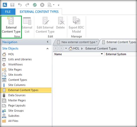 Business Connectivity Services Using Designer In Sharepoint 2016