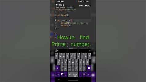 mobile coding code program python htmlcoding java how to find prime number 2024 youtube
