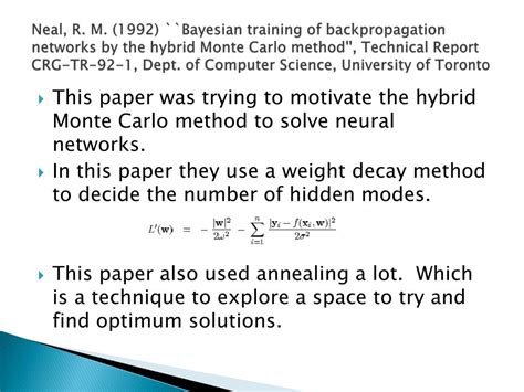 PPT Bayesian Neural Networks PowerPoint Presentation Free Download ID
