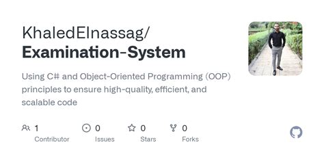 GitHub KhaledElnassag Examination System Using C And Object Oriented Programming OOP