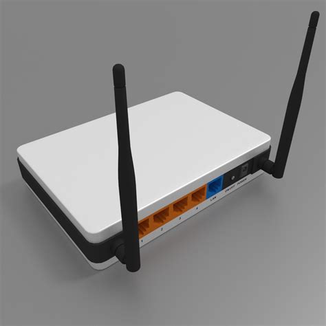 3d Model Wi Fi Router Turbosquid 1189662