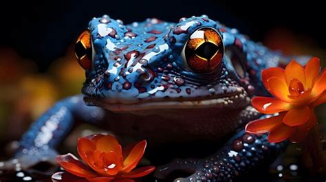 Premium Photo A Closeup Photo Of A Large Tropical Toad