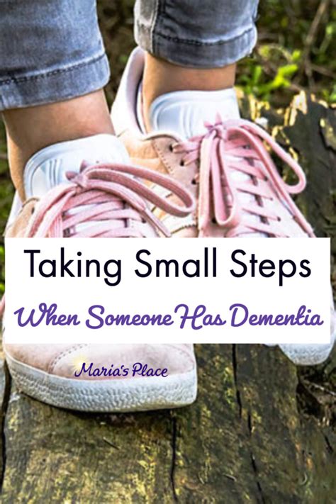 Taking Small Steps Marias Place