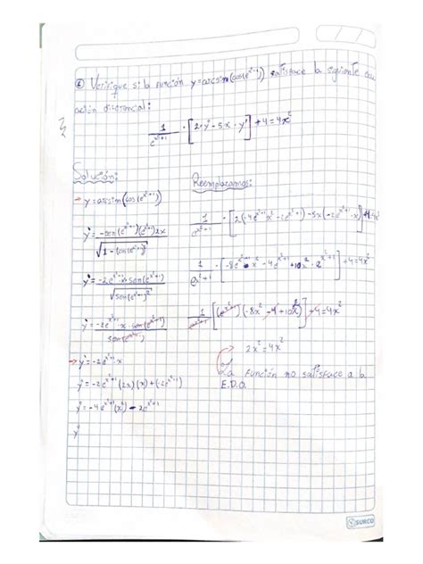 Ecuación Diferencial Pdf