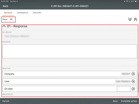 Respond To A Form In A Workflow