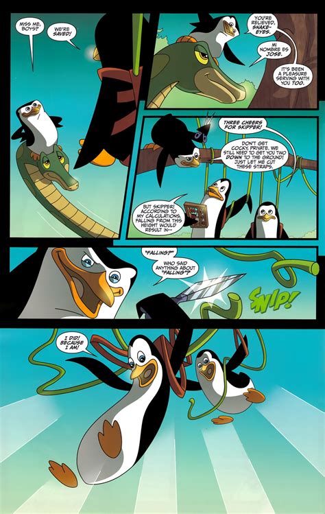 read online penguins of madagascar comic issue 2