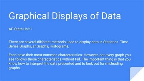 Different Types Of Graphs Pptx