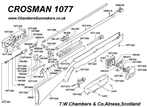 How To Assemble Your Crosman 760 A Step By Step Diagram Guide