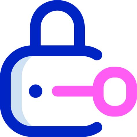 Key Super Basic Orbit Color icon