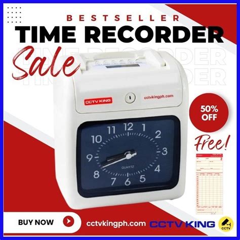 Bundy Clock Time Recorder Analog Bundy Clock For Time Attendance With
