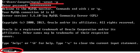 Dos下操作mysql数据库输入mysql Uroot P弹出一大堆东西 Csdn博客