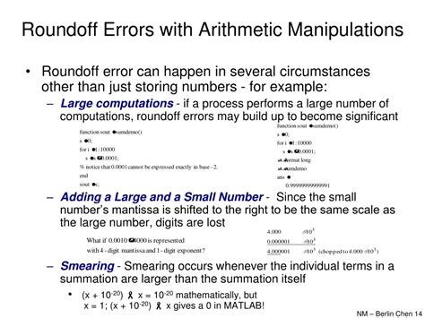 Ppt Roundoff And Truncation Errors In Computers Powerpoint Presentation Id 9632848