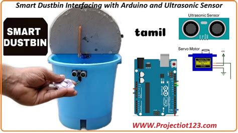 How To Make Smart Dustbin Using Ardino In Tamil Youtube