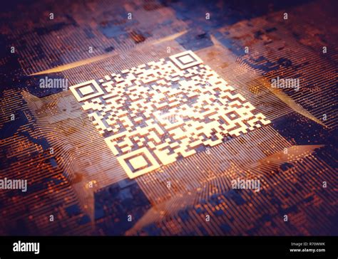 Quick Response Code Stock Photo Alamy