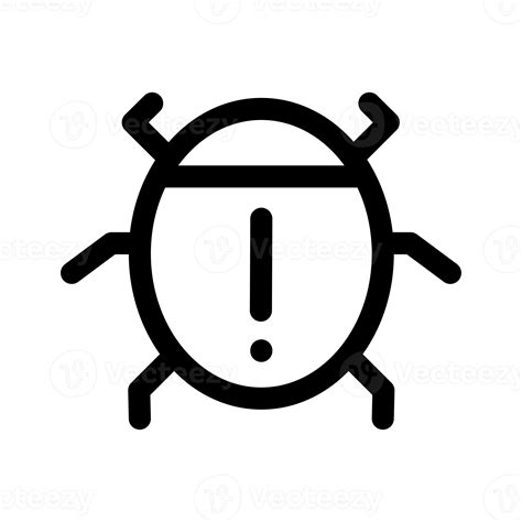 Bug Icon Design For Digital Cyber Security 14466259 Png