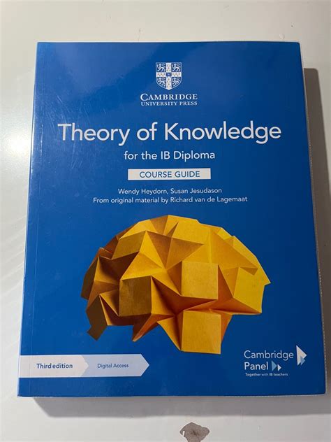 Ib Theory Of Knowledge Hobbies And Toys Books And Magazines Textbooks On Carousell