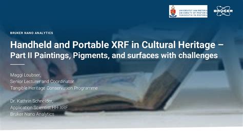 Bruker Handheld And Portable Xrf In Cultural Heritage Part Ii ViỆt NguyỄn Technology Service