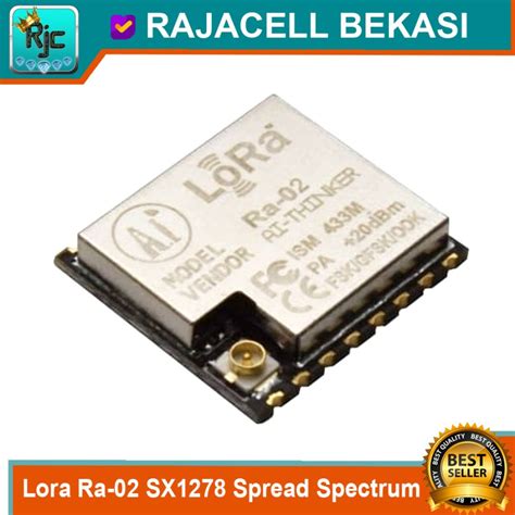 Jual Lora Ra 02 Sx1278 Spread Spectrum Wireless Module Ultra 10km 433mhz Shopee Indonesia