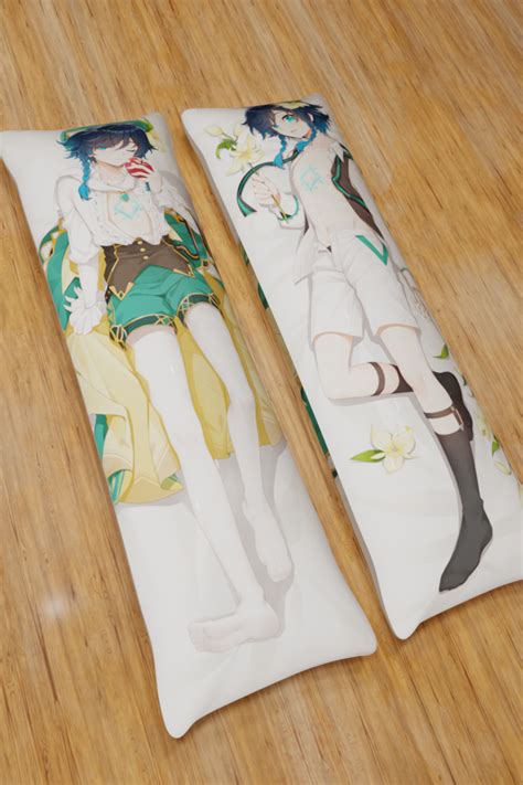 Venti Genshin Impact Pillow Cover Anime Body Pillows