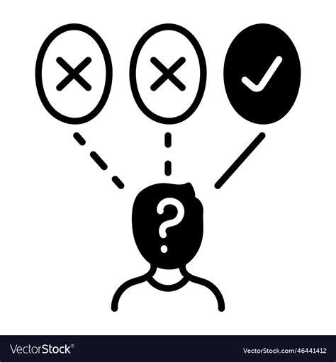 Decision Making Royalty Free Vector Image Vectorstock