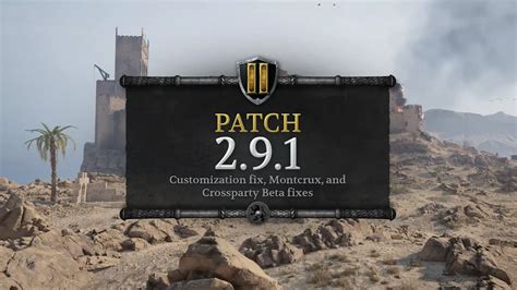 Chivalry 2 Update 1 33 Slings Out For Patch 2 9 1 Fixes Customization