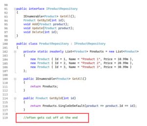 Net Chatgpt Example Api Controller Using Injected Repository And Dto