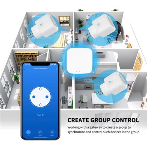 Tuya ZigBee Smart Socket A With Consumption Measurement Function