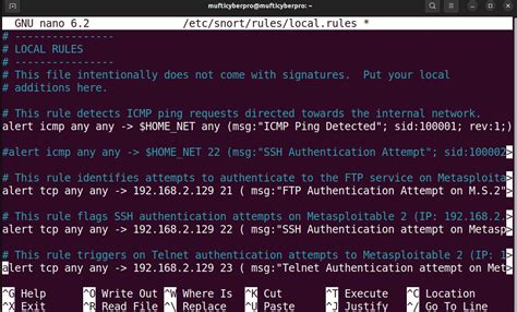 Cybersecurity Snort Ids Networksecurity Protecttheinnocent… Muftaw Wahab Ayinla