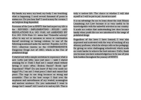 declamation script pdf justice crime and violence