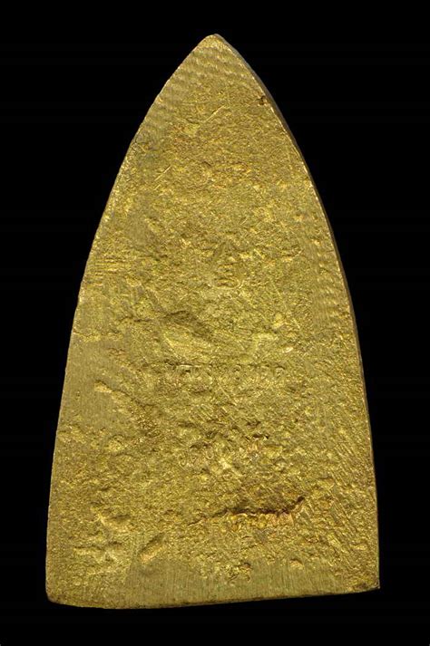 หลวงปู่ทวด หลังเตารีด พิมพ์ใหญ่เนื้อทองทิพย์ รุ่นสร้างโรงพยาบาลโคกโพธิ์ ปี 2539 ออกวัดช้างให้