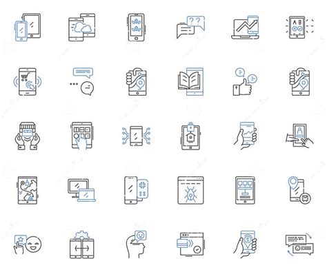 Sammlung Von Symbolen Für Die Webentwicklung Html Css Javascript Ui Ux