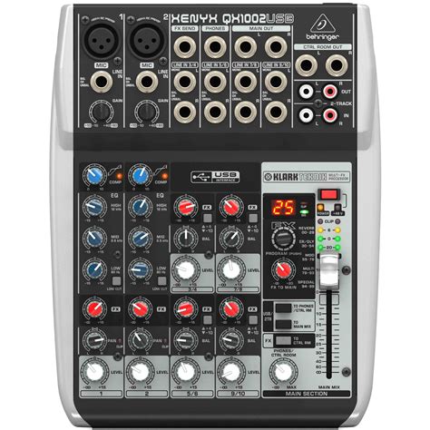 Mixer Behringer Xenyx Qx1002usb