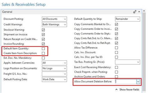 Microsoft Dynamics Nav 2017 Whats New In Sales And Purchase Setup