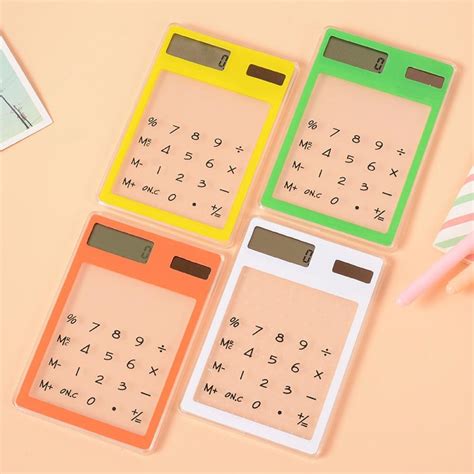 Slim Solar Power Energy Touch Clear Scientific Cal Grandado