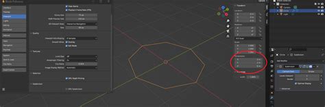 Issue With Displaying Width After Applying Subdivision Modifier In Newer Versions Of Blender