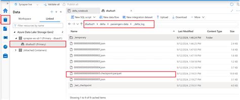 Level Of The Stairway To Synapse Analytics Create And Use A Delta Lake SQLServerCentral