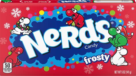 Nerds Frosty Gummy Clusters Share Pouch Holiday Nerds Red And Green Gummy Candies