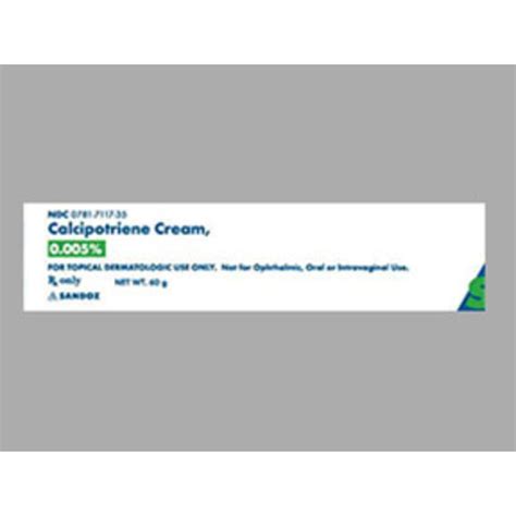 Sandoz 0 005 Calcipotriene Cream 60 G Delivery Or Pickup Near Me Instacart