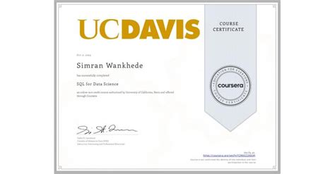 simran wankhede on linkedin completion certificate for sql for data