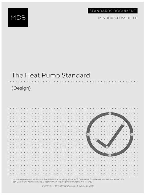 Mis 3005 D Heat Pump Design Issue 10 Pdf
