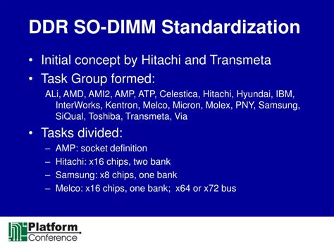 PPT Configurations And Considerations For DDR Memory PowerPoint Presentation ID