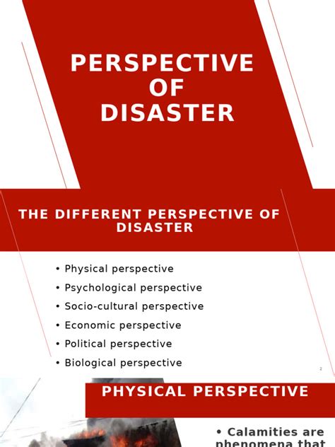 Perspective Of Disaster Pdf
