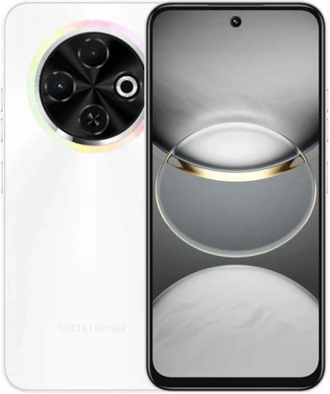Смартфон Tecno Spark 30c 4 128 Гб Lte Белый купить по цене 7 390 рублей в интернет магазине МТС