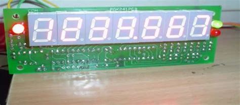 7 Segment Led Based Multi Digit Display Pcb At Best Price In Chennai