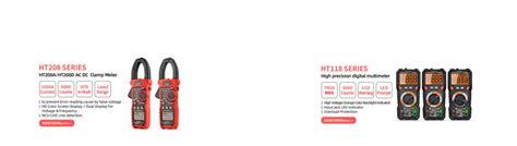 HABOTEST HT107D RCD Test EU Plug Wall Socket Tester With LCD Display