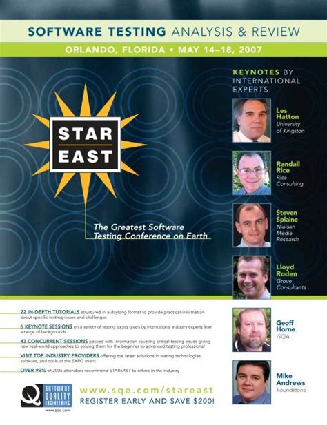 SOFTWARE TESTING ANALYSIS REVIEW SQE Com