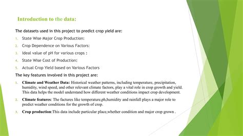 Crop Yield Prediction Using Machine Learning Pptx