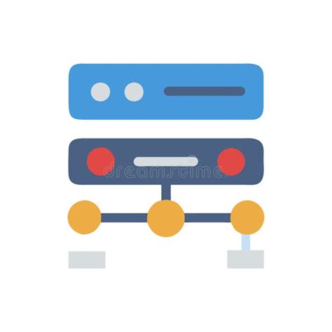 Comprehensive Load Balancer Icon For Networks Stock Illustration